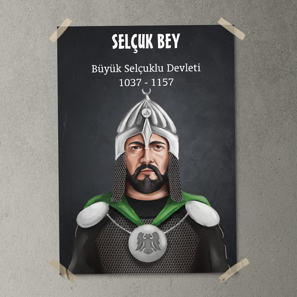 Büyük Selçuklu Devleti - Selçuk Bey Posteri - PO510